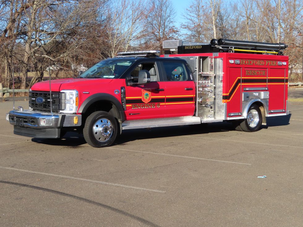 2025 Mini Pumper on a F-550 Chassis – New England Fire Equipment ...